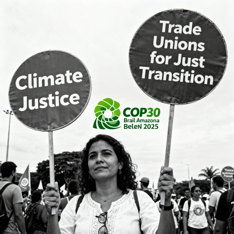 Αιτήματα συνδικάτων ενόψει της Συνδιάσκεψης των Ηνωμένων Εθνών για το Κλίμα COP30 στο Μπελέμ της ...